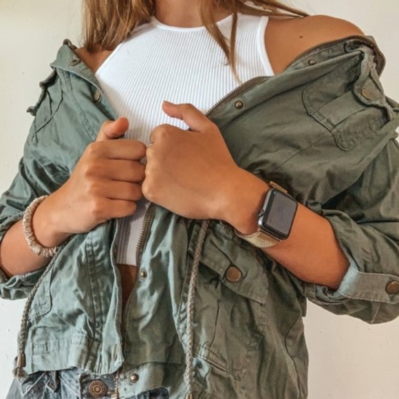 Ashley By 26 International | Jackets & Coats | Ashley Lightweight Cargo ...